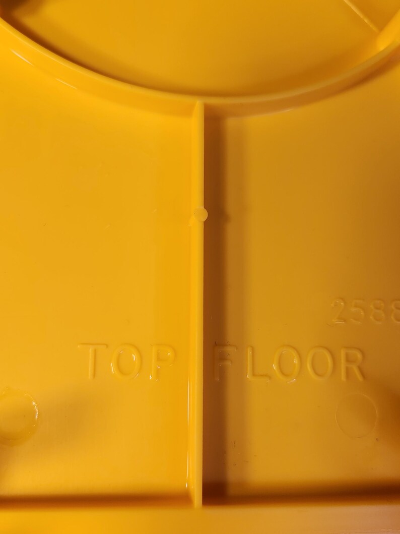 3 Vtg 1978 Barbie A-frame Dream House Replacement Top Floor Front 2588 ...