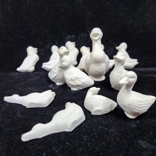 Ceramic Bisque Duck Ready to Paint - Etsy