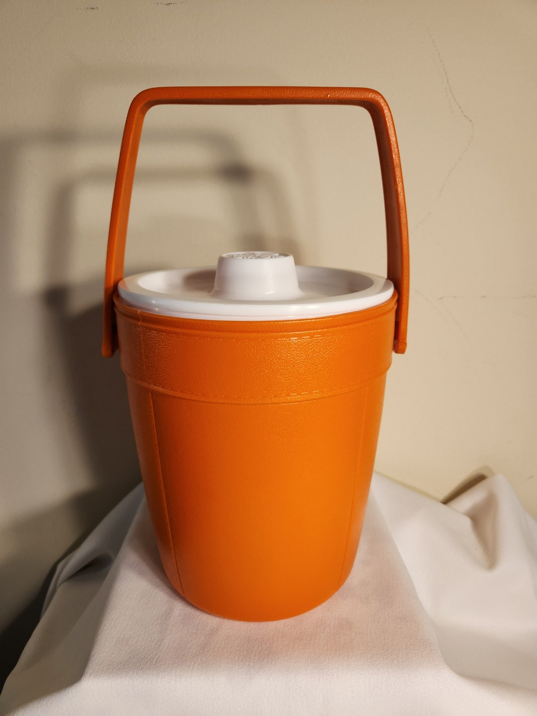 Vintage 1970s Rubbermaid Orange Ice Bucket 2260 1 - Etsy