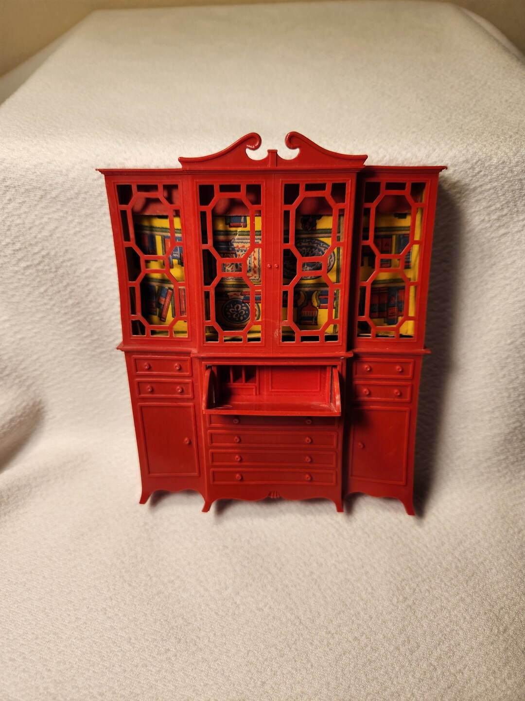 RARE Vintage JAYDON Miniature Dollhouse Hutch Cabinet Secretary - Etsy