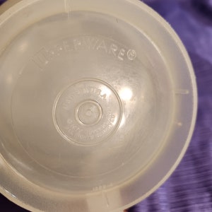 Vintage Tupperware 4 Cup Measuring Pitcher With Red and Blue Lettering ...