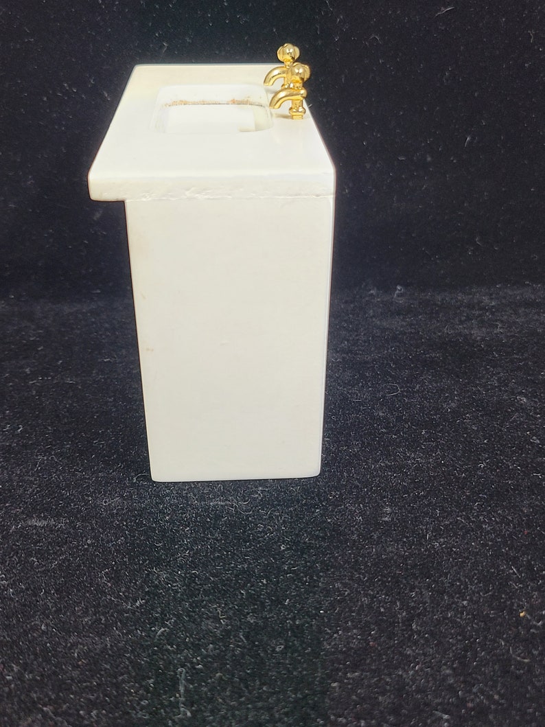 Town Square Miniatures Miniature Dollhouse White Wooden - Etsy