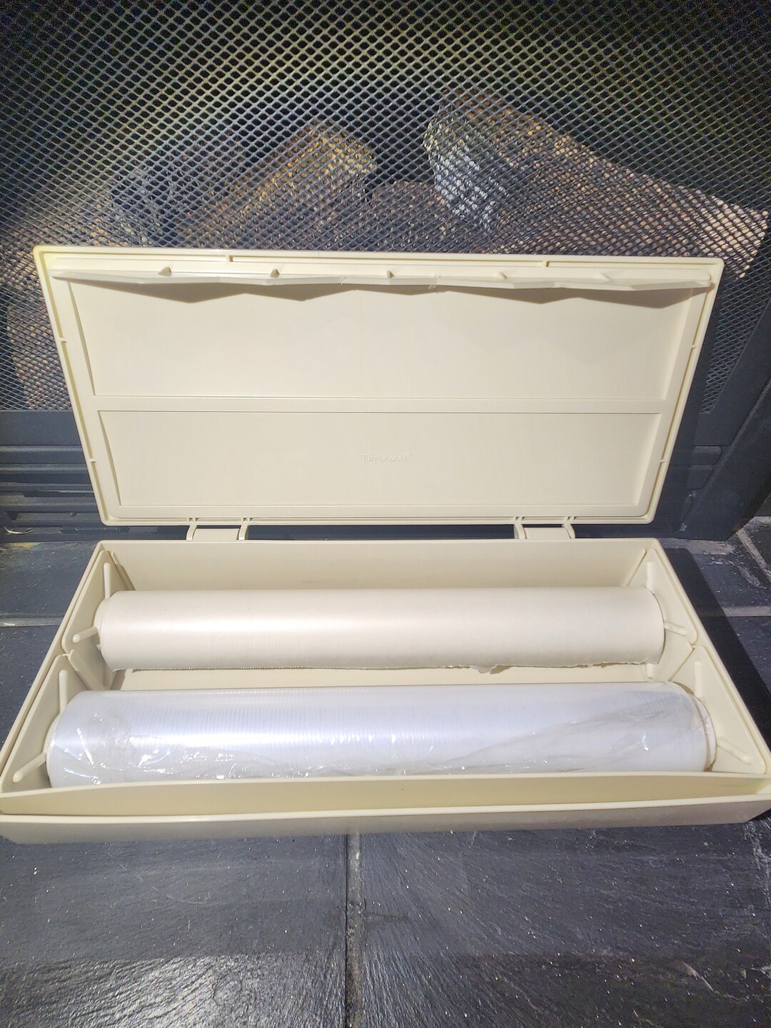 Vintage Tupperware Wax Paper Foil Dispenser1572-4 - Etsy