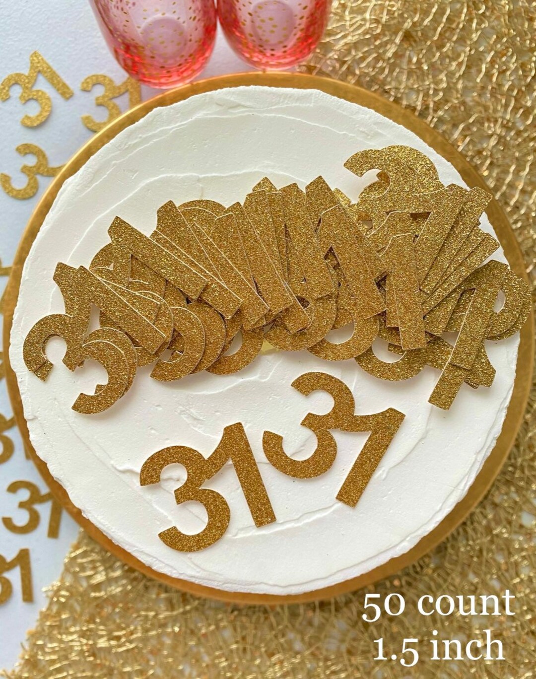 31st Birthday / 31st Birthday Decorations / 31st Birthday Confetti ...