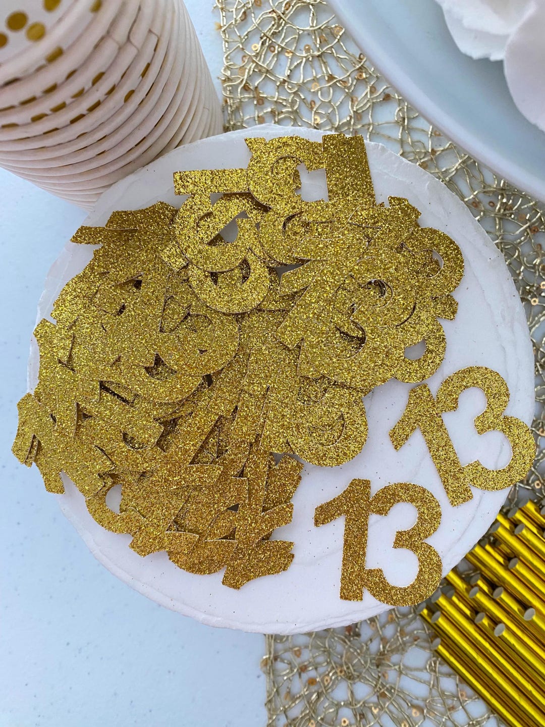 13th Birthday Confetti / 50 Count / 13th Birthday Girl / 13th Birthday ...