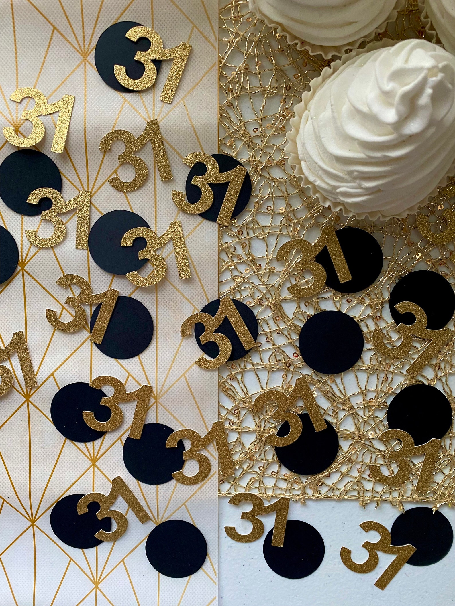 31st Birthday Confetti / 50 Count / 31st Birthday Party - Etsy