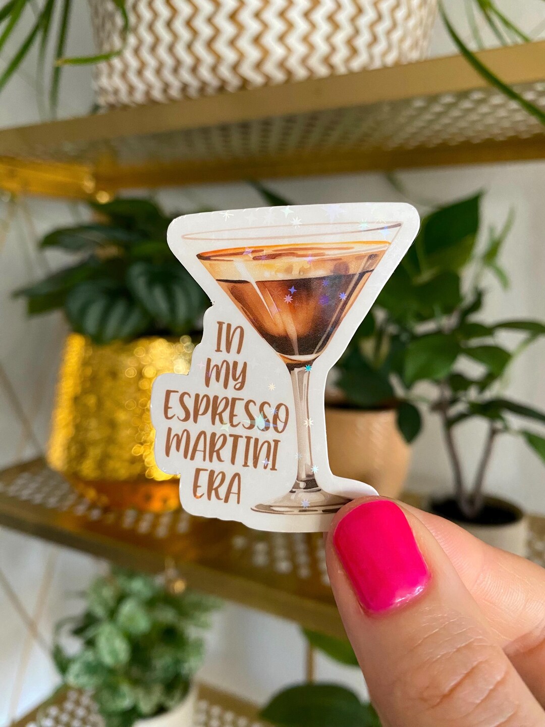Espresso Martini Era Sticker / Holographic / in My Espresso Martini Era ...