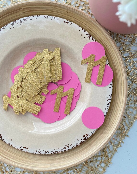 11th Birthday Confetti / 50 Count / 11th Birthday Girl / 11th - Etsy