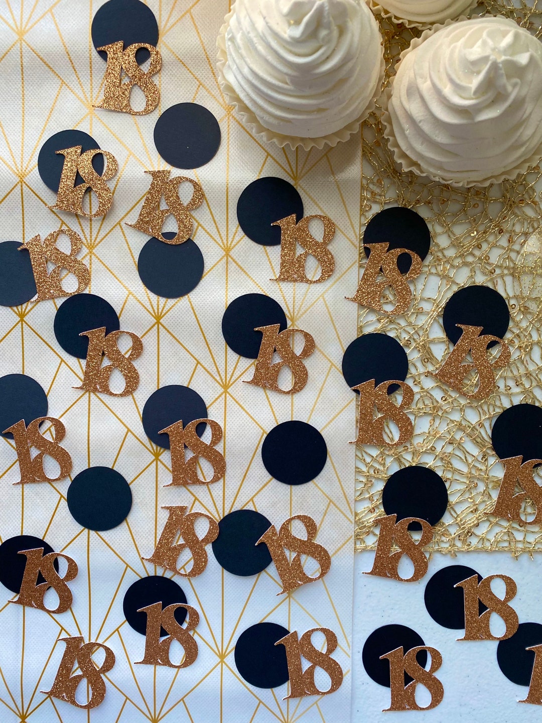 18th Birthday Confetti / 50 Count / 18th Birthday Party Decorations ...