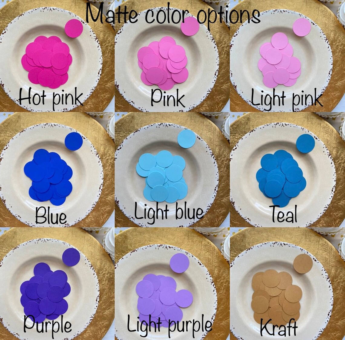 Cheer Confetti / 50 Count / Cheer Party / Cheer Party Decor / - Etsy