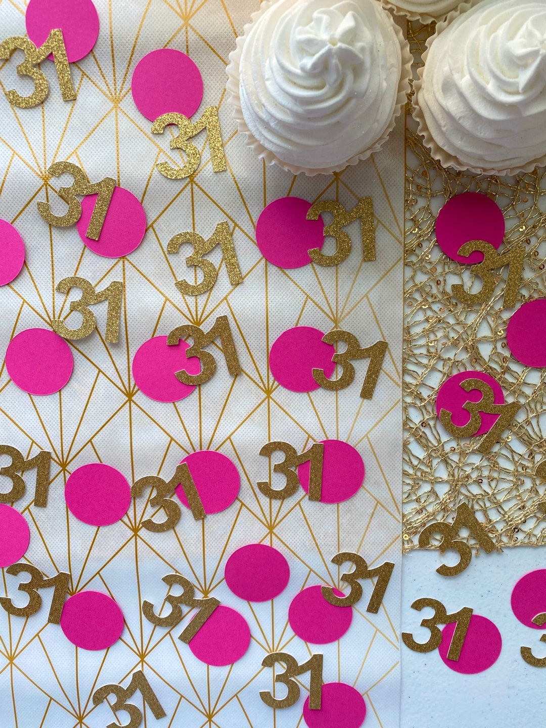 31st Birthday Confetti / 50 Count / 31st Birthday Party Decorations ...