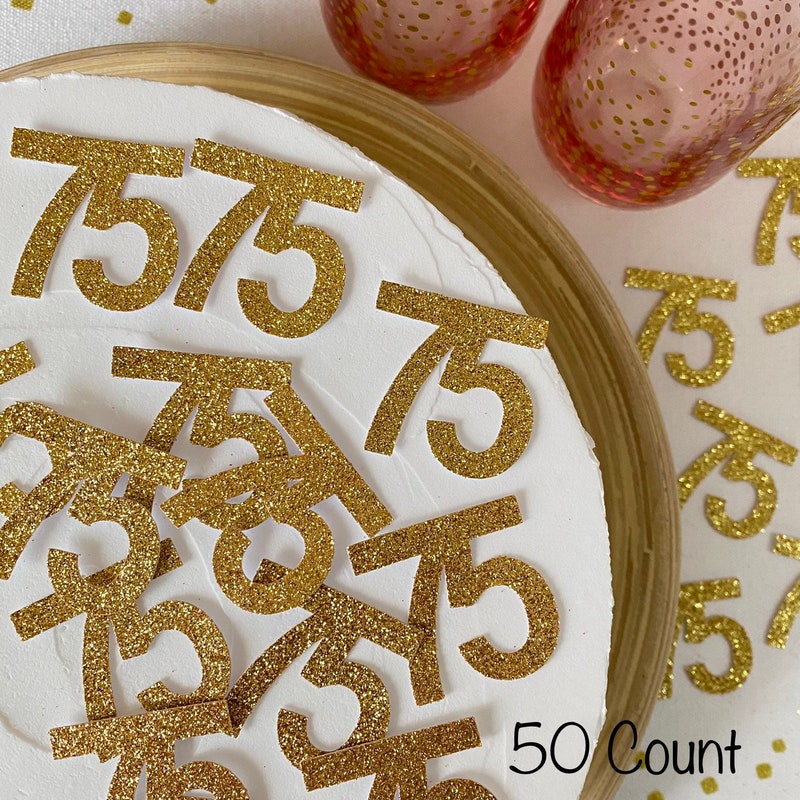 75th Birthday Party - Etsy