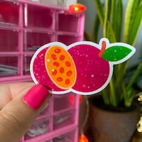 Star Fruit Sticker, Cute Kawaii Yellow Carambola - Etsy