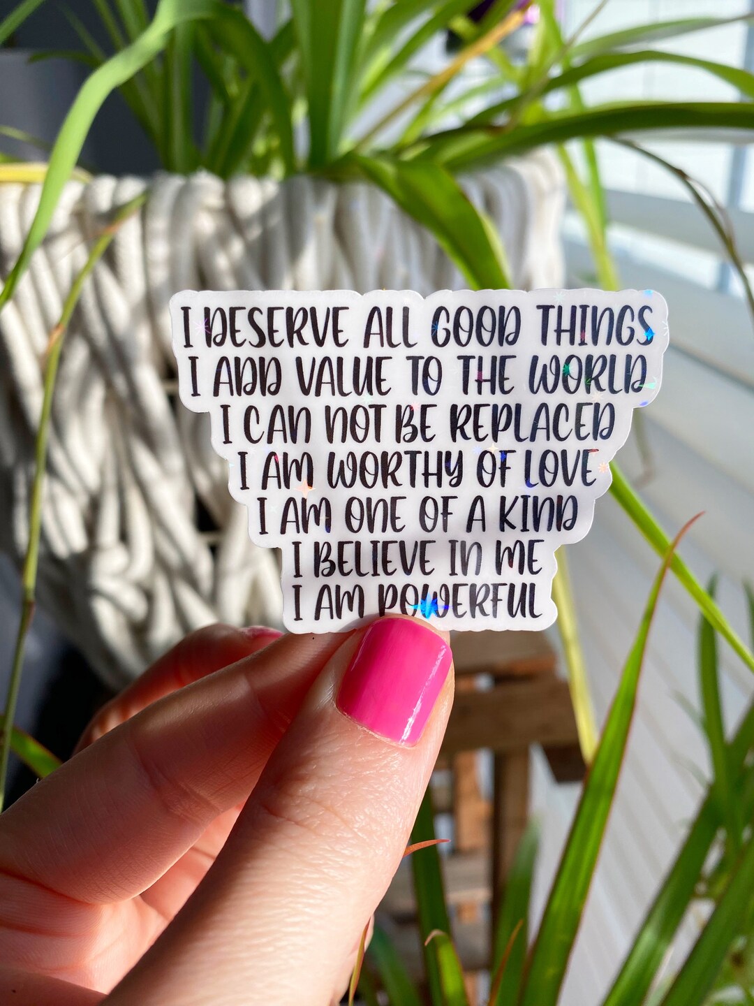 Self Love Stickers / Positive Affirmation Stickers / Mental Health ...