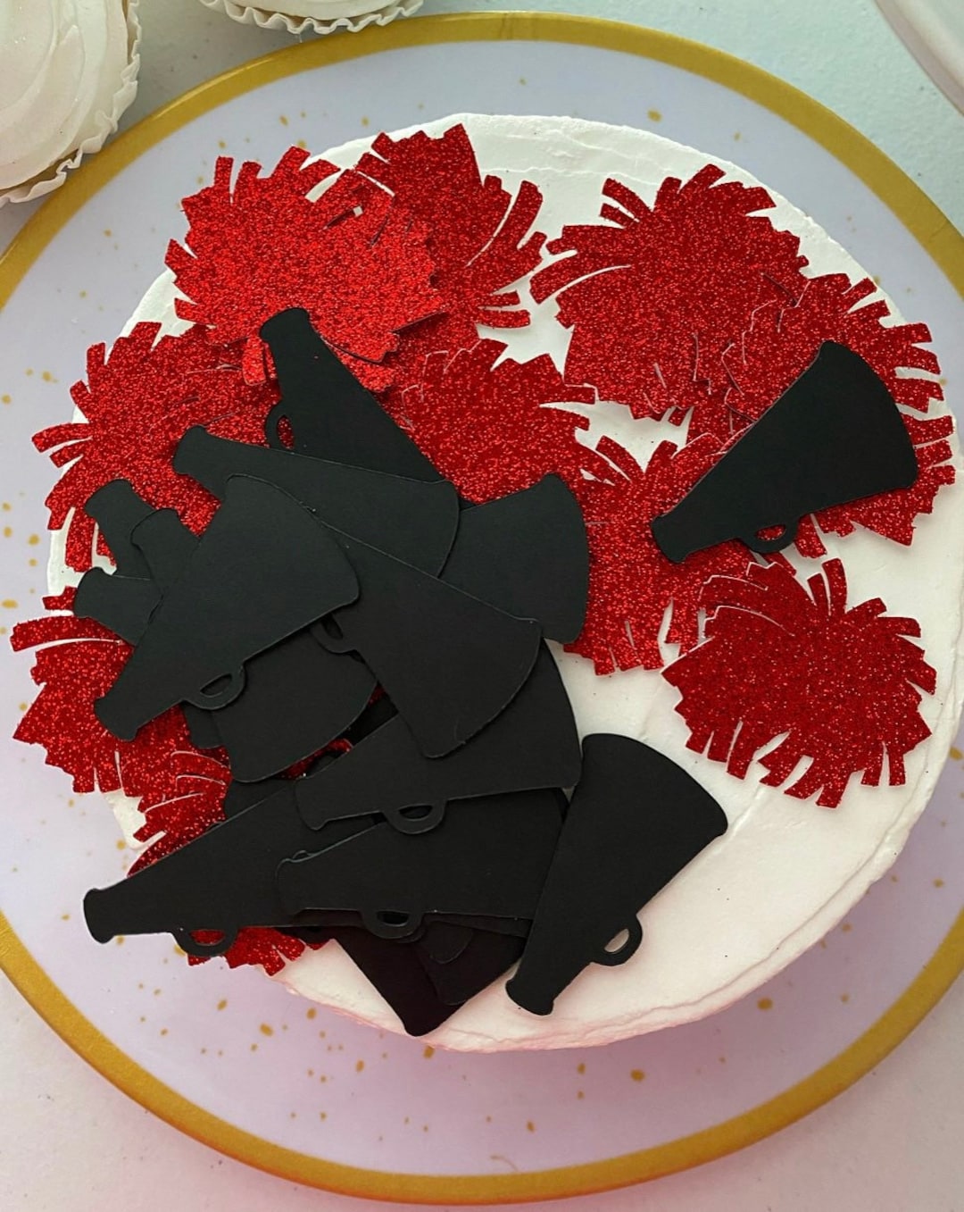 Cheer Confetti / 50 Count / Cheer Party / Cheer Party Decor ...