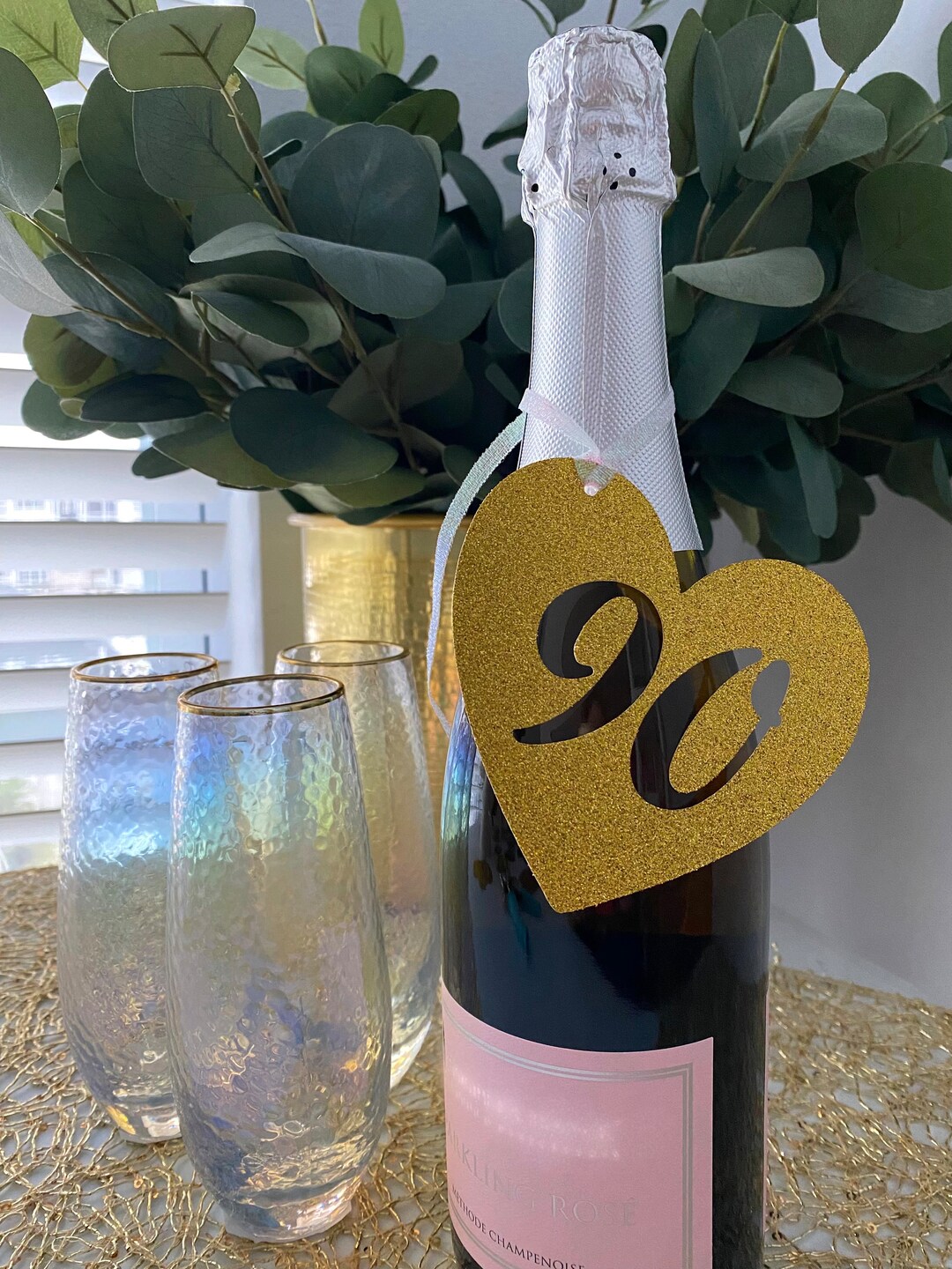 90th Centerpiece / 4 Inch Sold Individually / Birthday Centerpiece Any ...