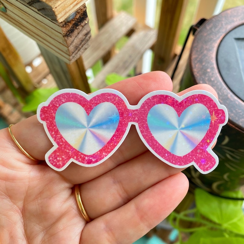 Heart Sunglasses - Etsy