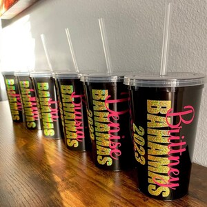 Girls Trip / Custom Name / Girls Trip Gifts / Girls Trip Cups / 22oz ...