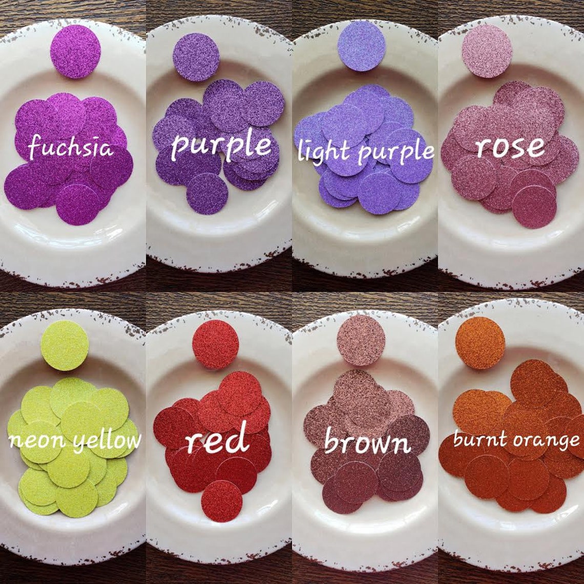 Custom Name Confetti / 25 Count / Name Confetti / Personalized - Etsy