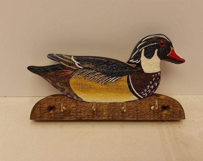 Wood Duck Key Holder - Etsy