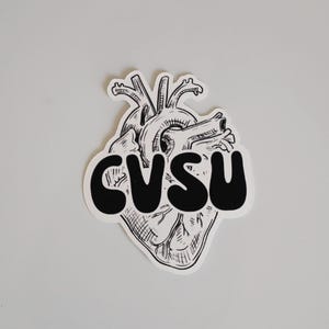 CVSU, Cardiovascular Surgical Unit | RN, Pharmd, CNA Sticker - Etsy