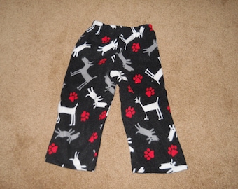 Paw Print Pants - Etsy