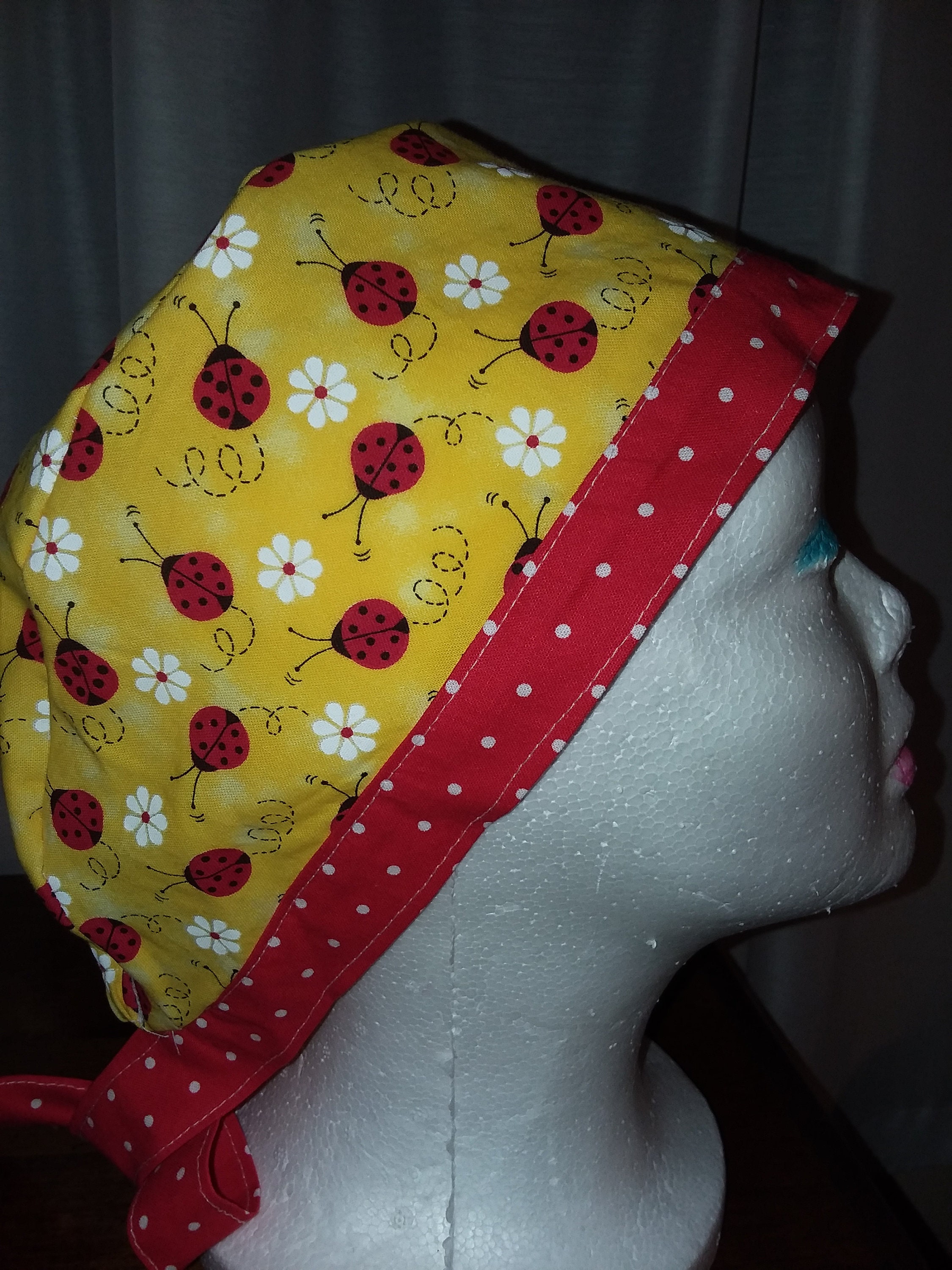 Ladybugs Surgical Scrub Cap - Etsy Denmark