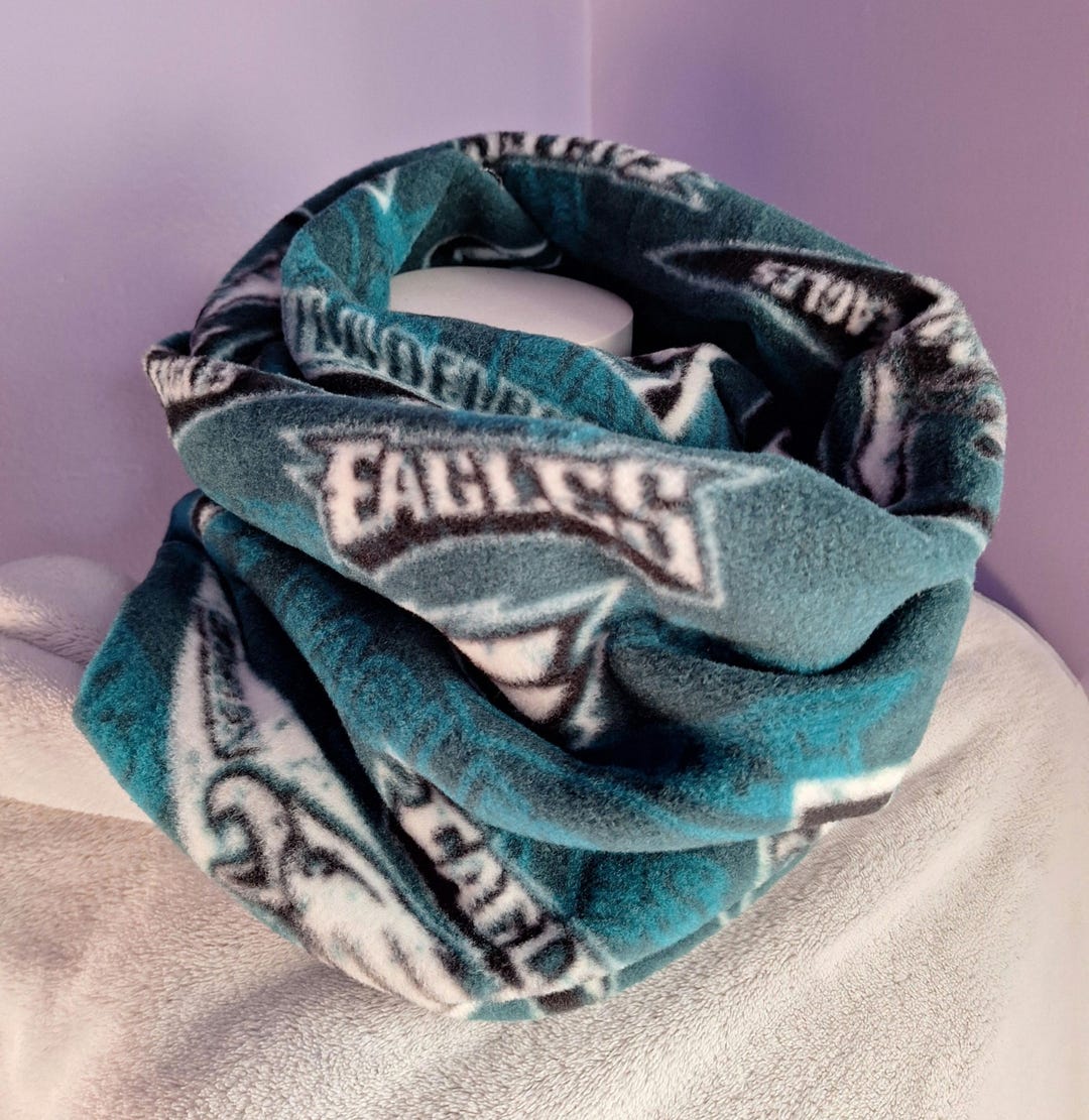 Philadelphia Eagles Fleece Infinity Scarf - Etsy