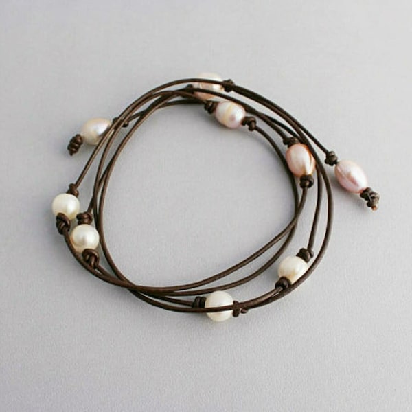 Wrap Around Necklace - Etsy