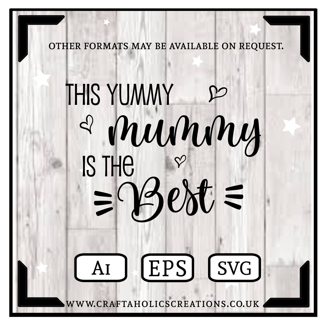 Yummy Mummy....ai EPS Svg.....digital Download - Etsy