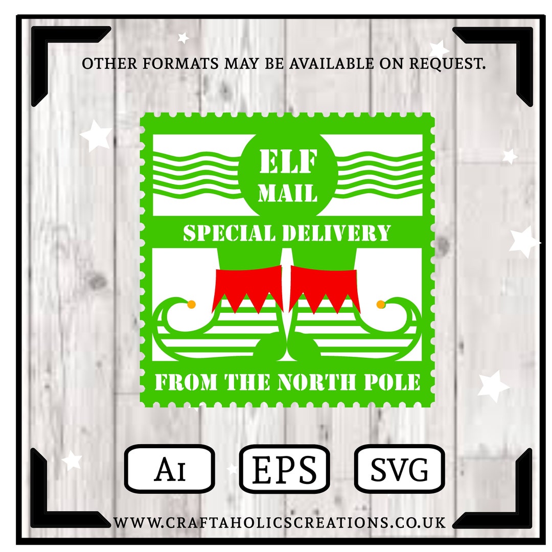 Elf Mail- Special Delivery From the North Pole - Etsy
