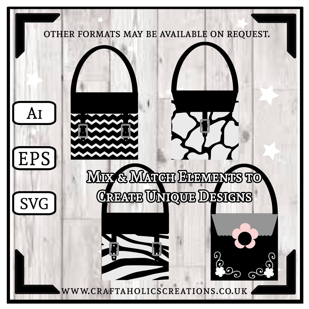 Design 'a' Bags.....ai EPS Svg.......digital Download - Etsy