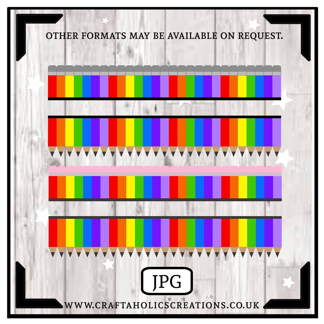 Split Pencils Mug Templates.....jpg Pdf.......digital Download - Etsy