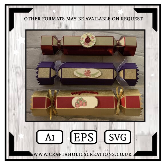 Set of 3 Crackers.......digital Download....ai EPS SVG | Etsy