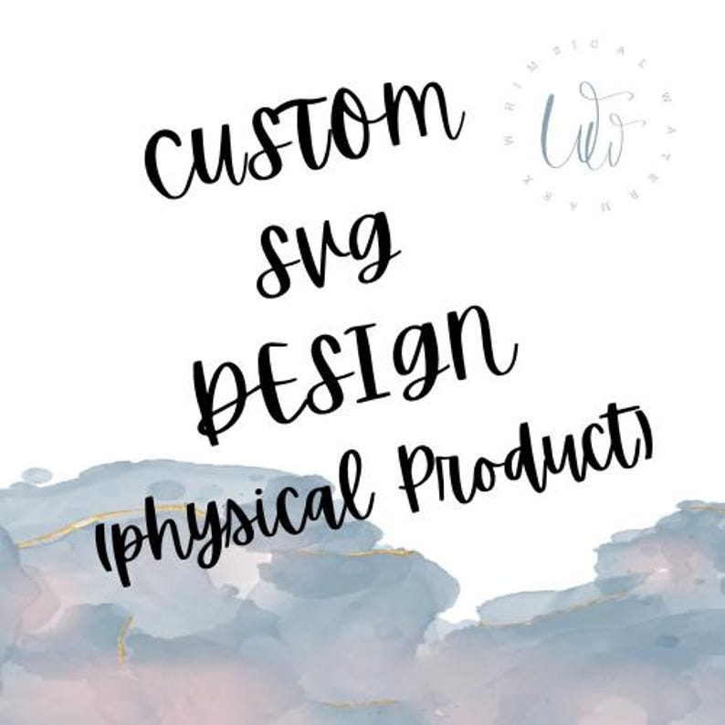 Custom Cut Vinyl or Iron on Decal – Personalized Design From Your Idea ...