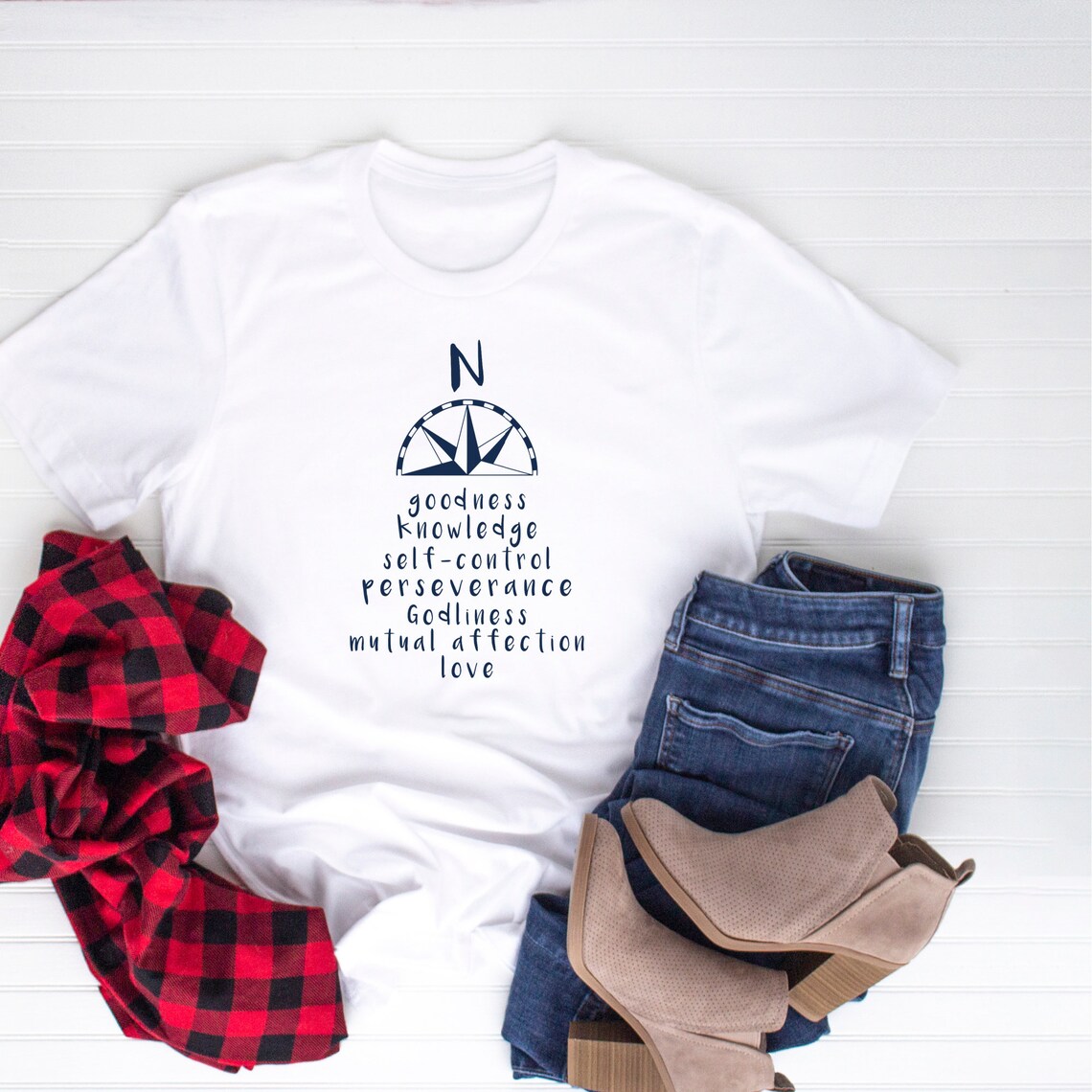 Compass SVG File God's Commands North Star Religious | Etsy