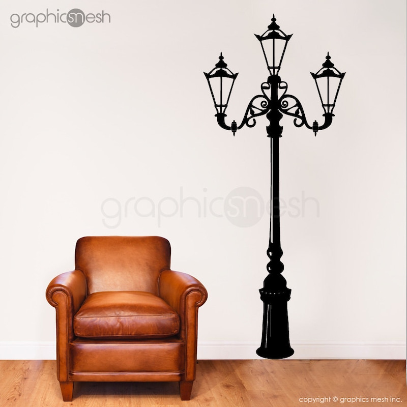 Street Lamp Decal - Etsy