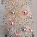 Handmade Pink &silver Christmas Angel Tree on Aluminum Mold Base Using ...