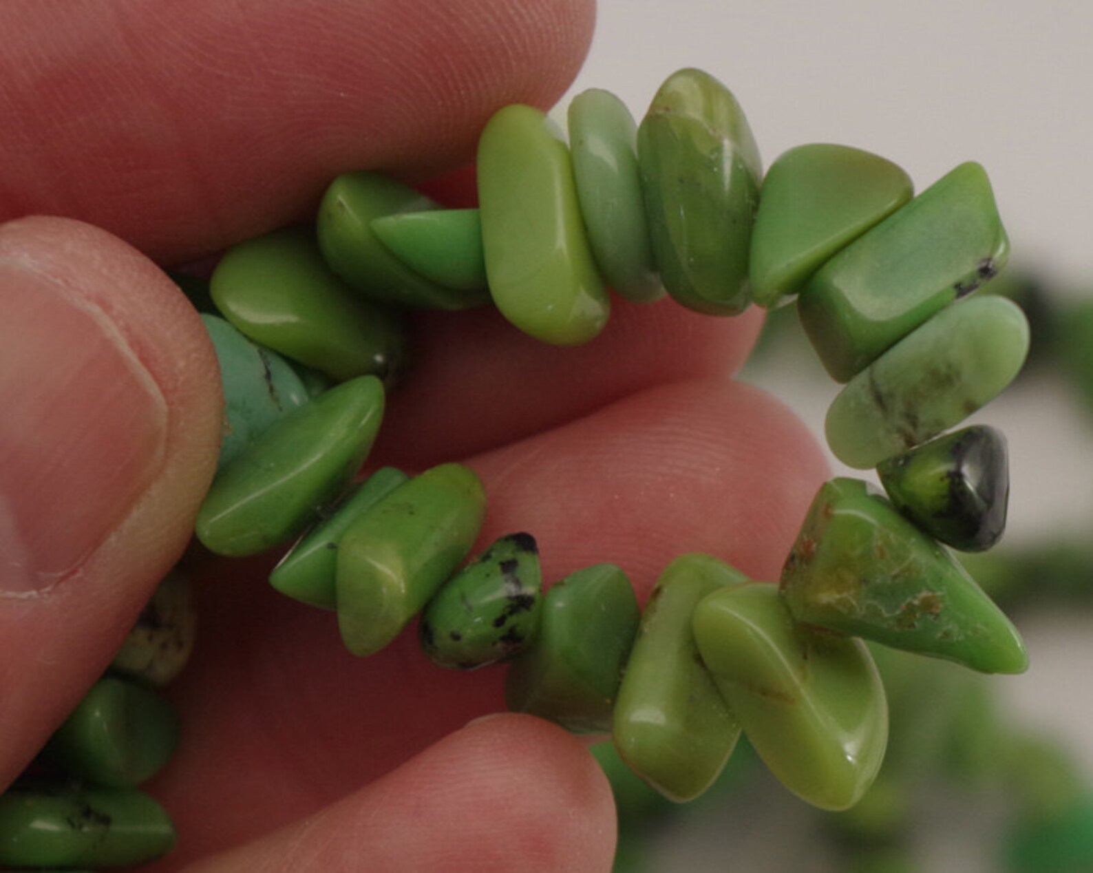 AUSTRALIAN JADE CHIPS 1 Strand Gems Beading Supplies - Etsy Australia