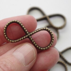 BEAD FRAMES Infinity Bead Frame Figure of Eight Bead Frame | Etsy