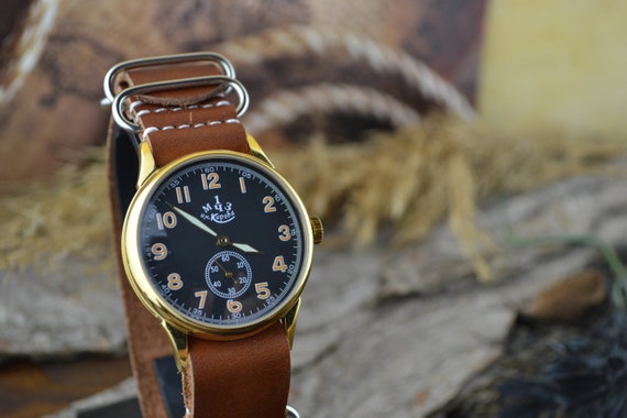 Watch Buran. Aviator. vintage watch. Retro watch USSR… - Gem