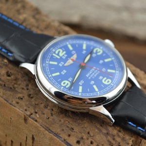 Watch Raketa Buran, Military Vintage Watch Aviator, Military Vintage ...