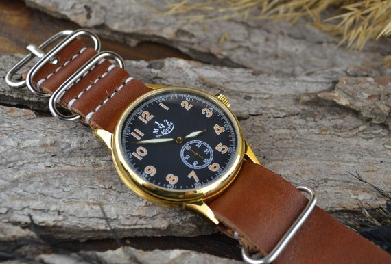 Watch Buran. Aviator. vintage watch. Retro watch USSR… - Gem