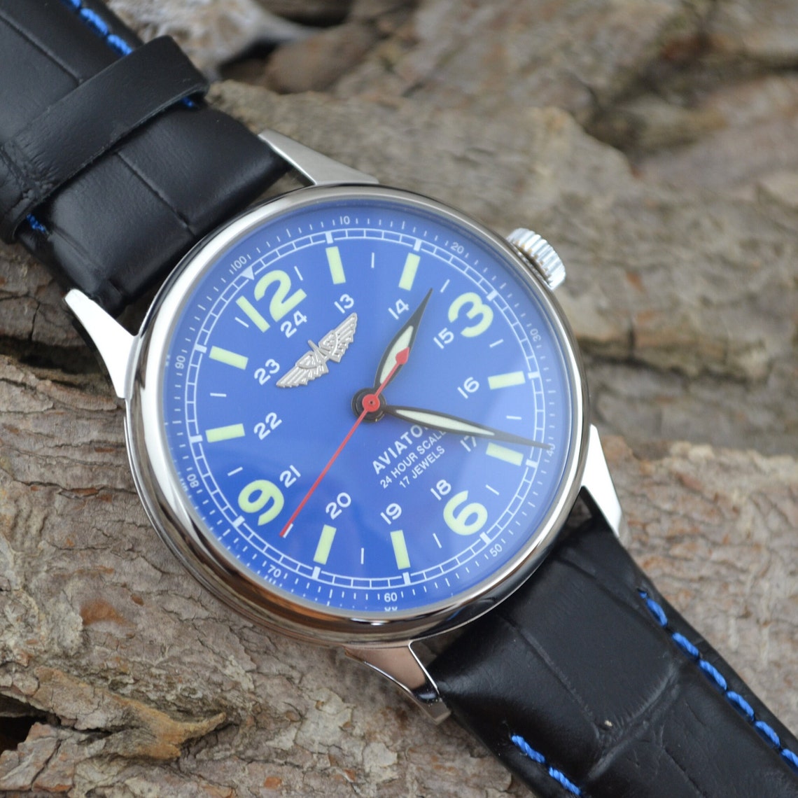 Watch Raketa Buran, Military Vintage Watch Aviator, Military Vintage ...