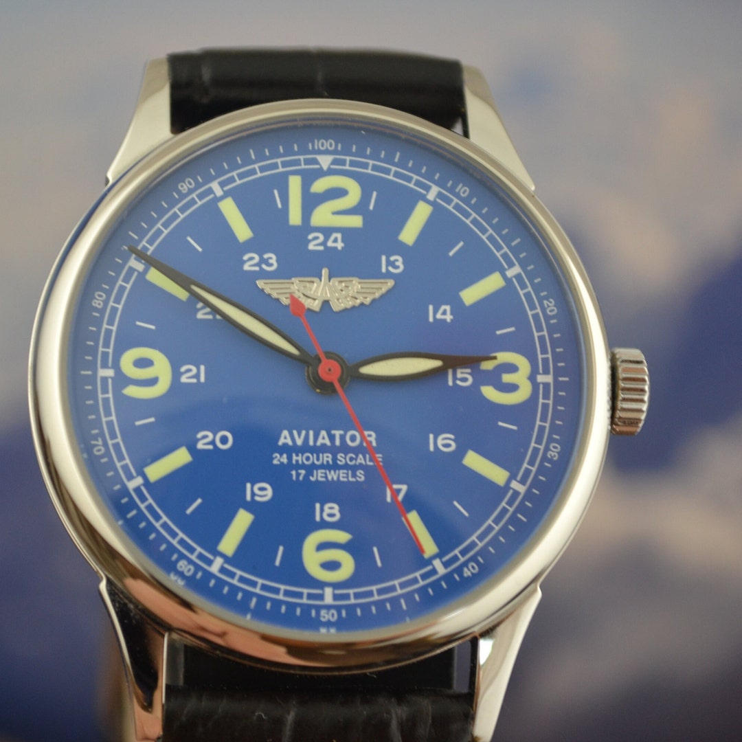 Watch Raketa Buran, Military Vintage Watch Aviator, Military Vintage ...