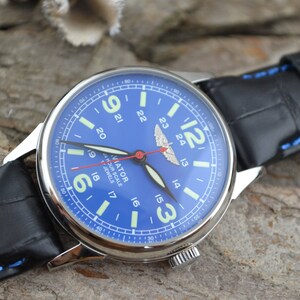 Watch Raketa Buran, Military Vintage Watch Aviator, Military Vintage ...