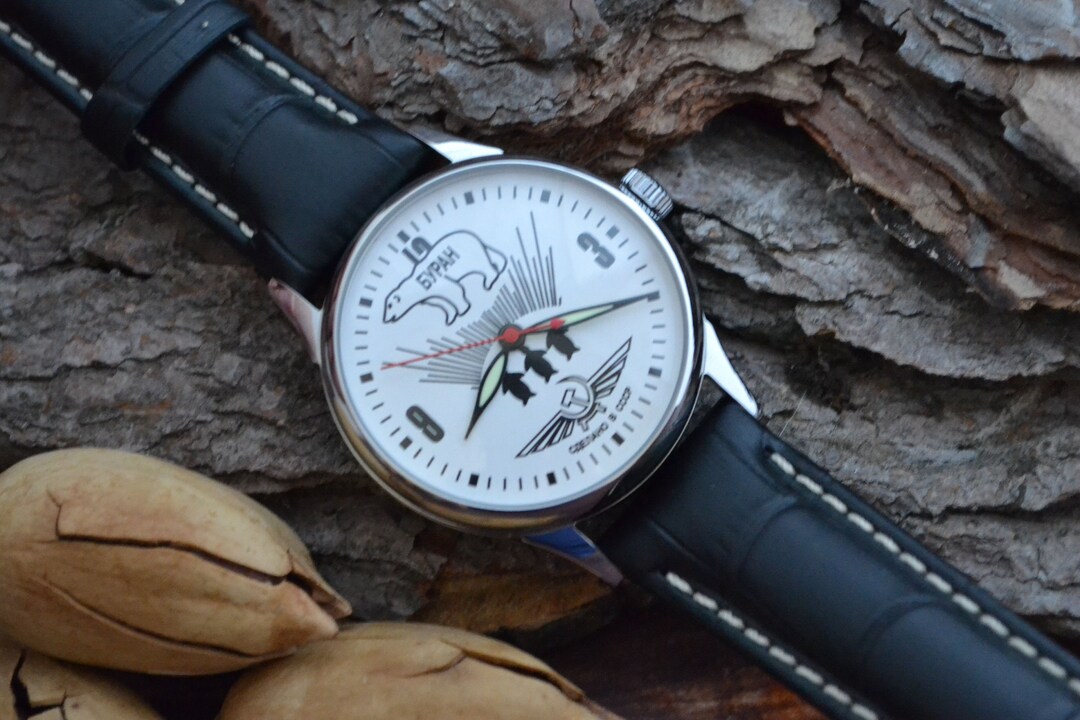 Watch Raketa - Buran. Vintage Watch, Soviet Watch, Mens Watch, Gift for ...