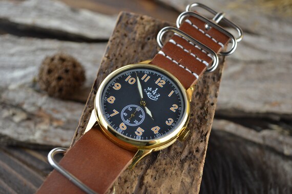 Watch Buran. Aviator. vintage watch. Retro watch USSR… - Gem