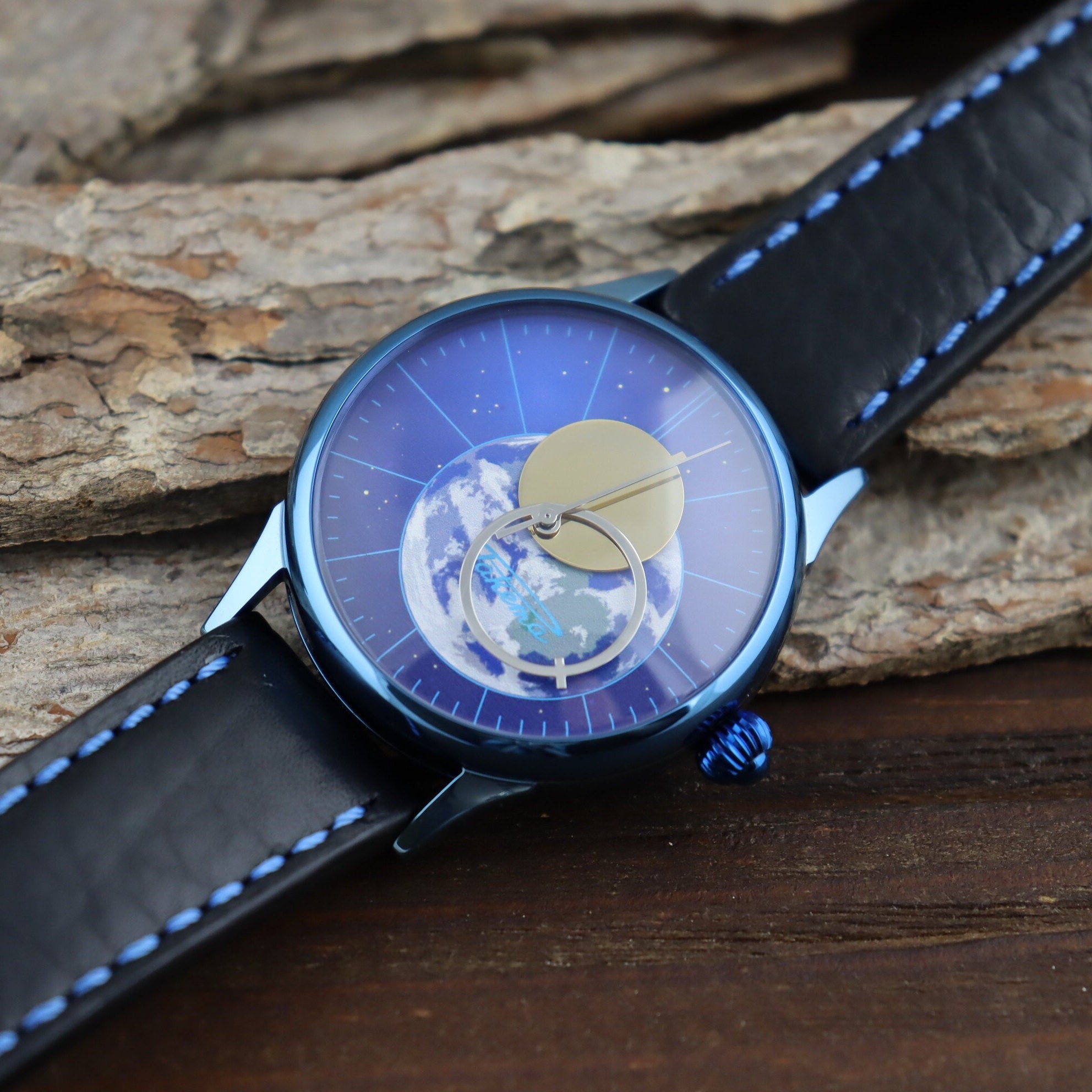 Space Watch Mens Unique Watch, Designer Watch, Mechanical Watch, Gift ...