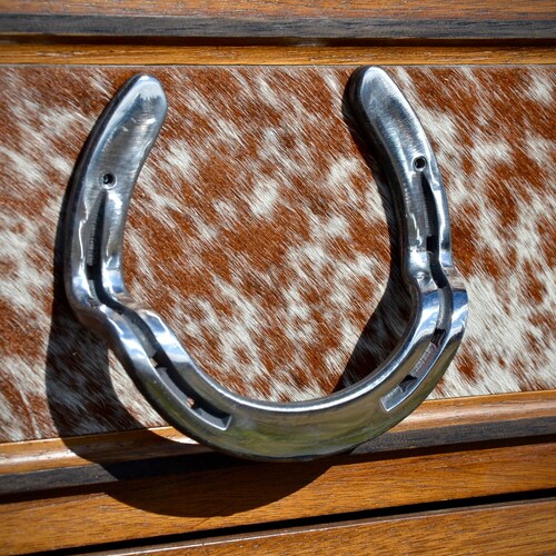 Horseshoe Drawer Pulls Handles 3 Inch Hole to Hole - Etsy